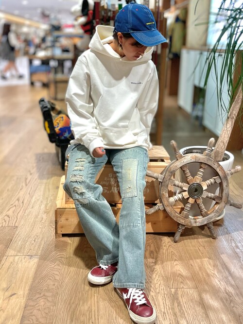 tocky（OLD BETTY'S なんばCITY店）｜GREEN BOWLのキャップを使ったコーディネート - WEAR