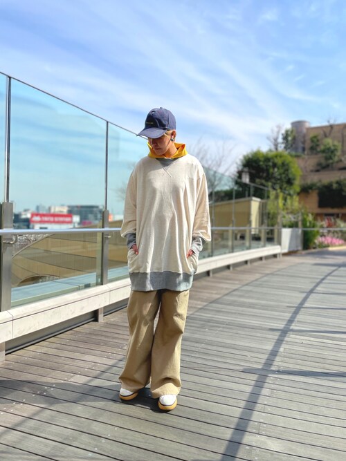 tocky（OLD BETTY'S なんばCITY店）｜GREEN BOWLのキャップを使ったコーディネート - WEAR