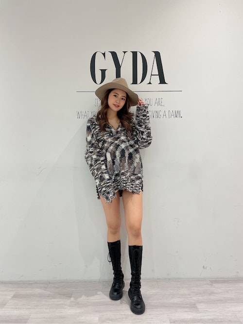 aika(GYDA)｜GYDAのブーツを使ったコーディネート - WEAR