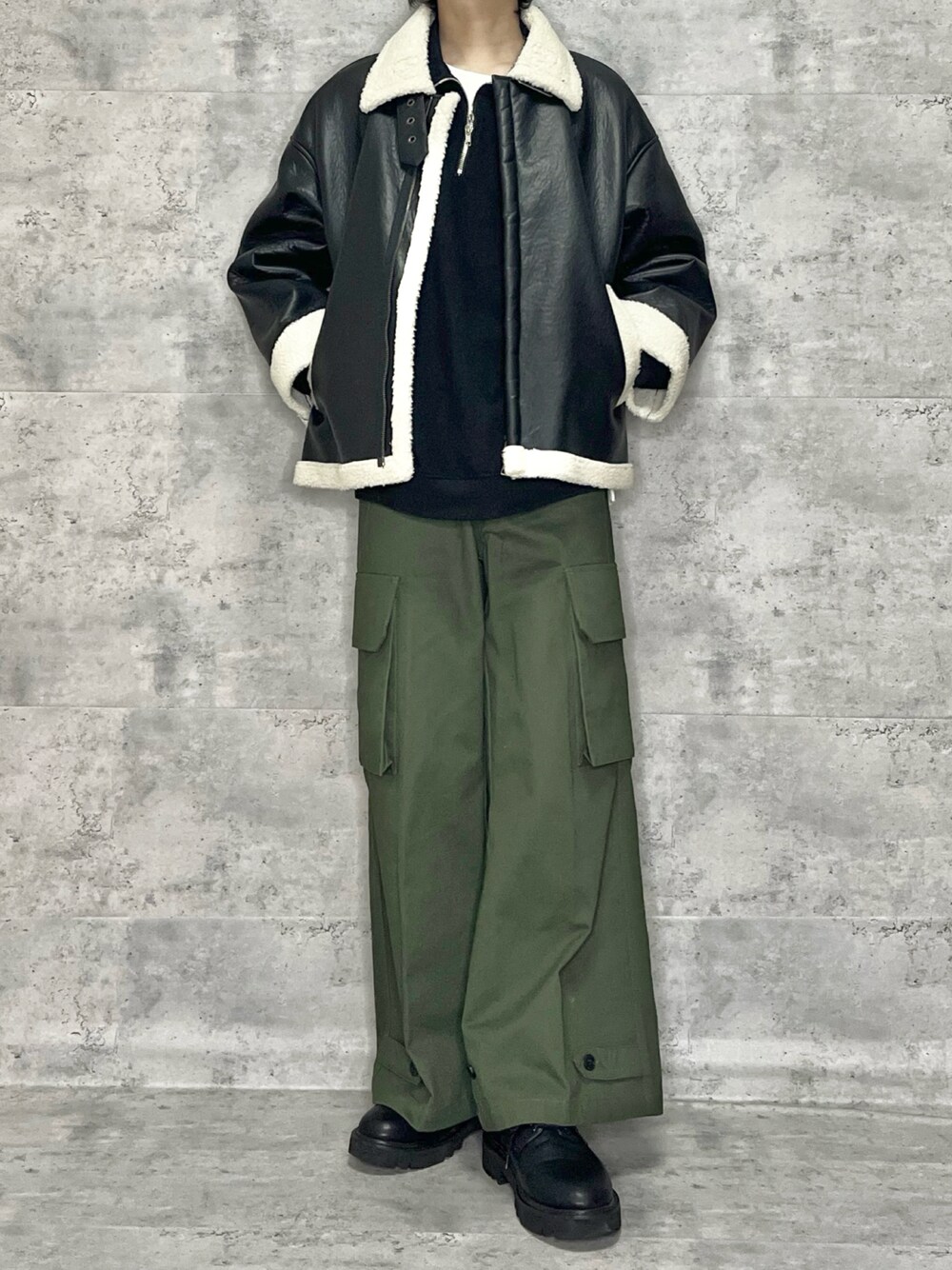 いつ｜epnokのムートンコートを使ったコーディネート - WEAR