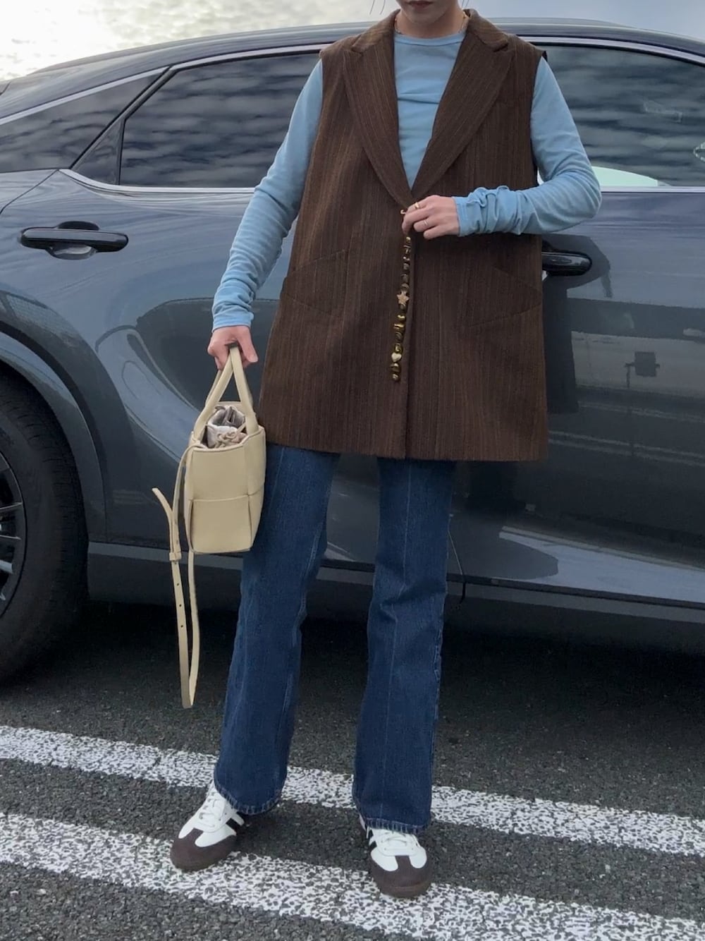 kano199925｜Ameriのベストを使ったコーディネート - WEAR