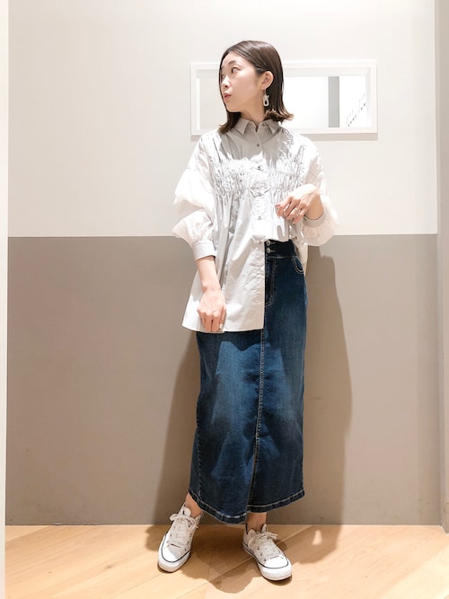 sakiyo（YECCA VECCA）｜Editt by YECCA VECCAのシャツ/ブラウスを使ったコーディネート - WEAR