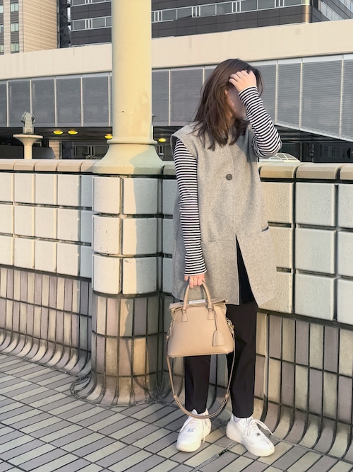 RM｜ZARAのベストを使ったコーディネート - WEAR