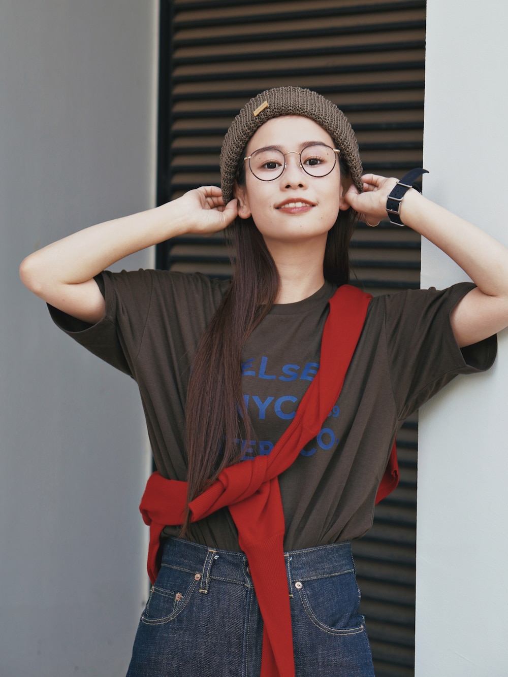 yuki｜MOSCOTのメガネを使ったコーディネート - WEAR