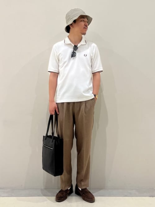 417 official(417 EC)｜417 EDIFICEのスラックスを使ったコーディネート - WEAR