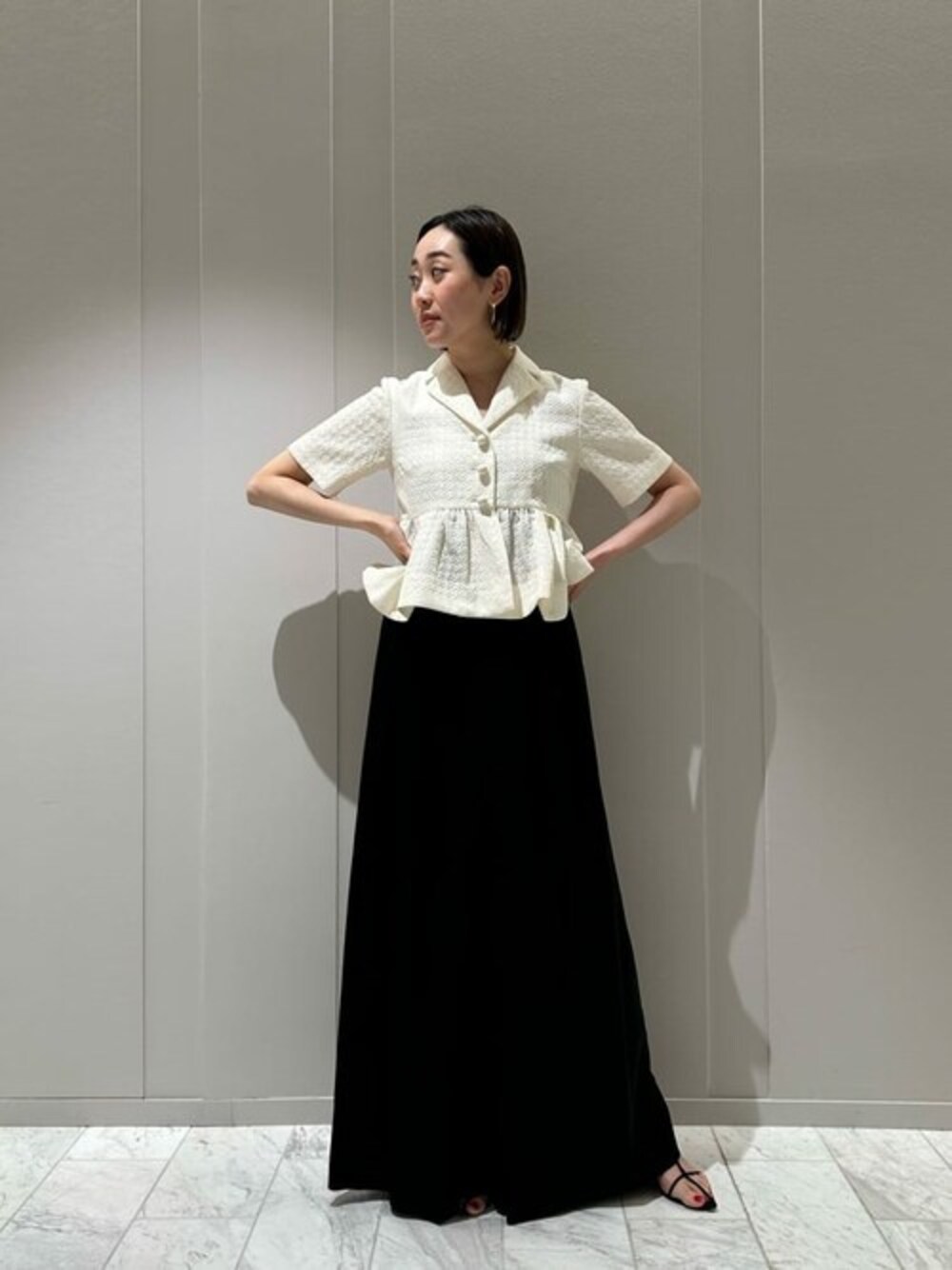 ESTNATION WOMENS(ESTNATION)｜COLUMNのテーラードジャケットを使ったコーディネート - WEAR