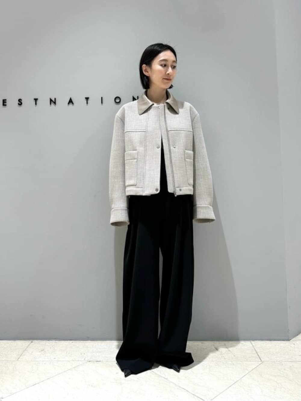 ESTNATION WOMENS(ESTNATION)｜COLUMNのブルゾンを使ったコーディネート - WEAR