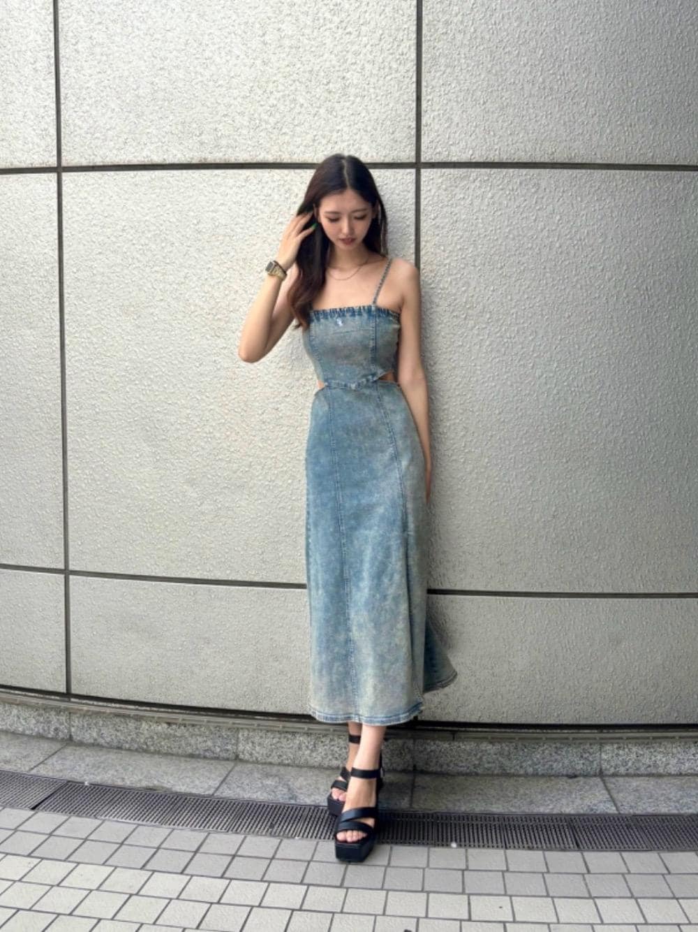 chisato(SPIRALGIRL SHIBUYA109店)｜SPIRALGIRLのサンダルを使ったコーディネート - WEAR