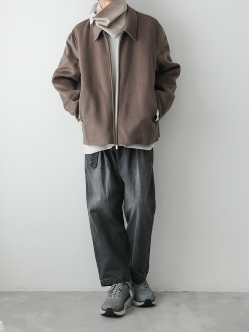 AT_MM（ATTACHMENT）｜ATTACHMENTのネックウォーマー/スヌードを使ったコーディネート - WEAR