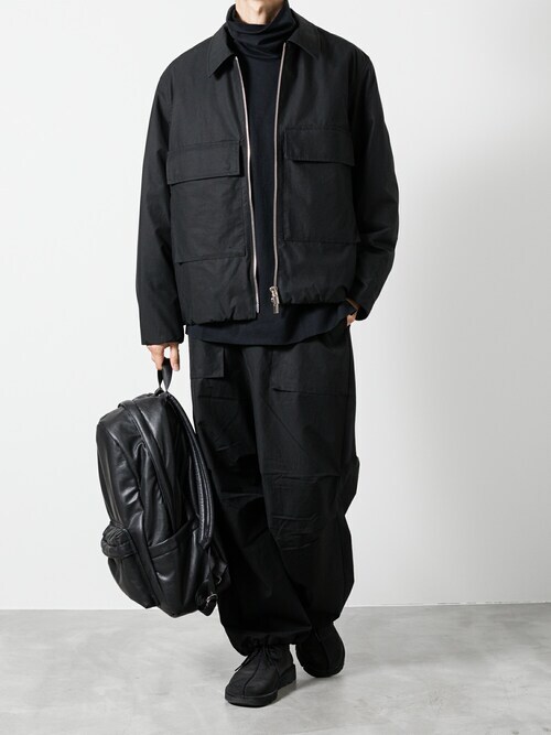 AT_MM(ATTACHMENT)｜ATTACHMENTのブルゾンを使ったコーディネート - WEAR