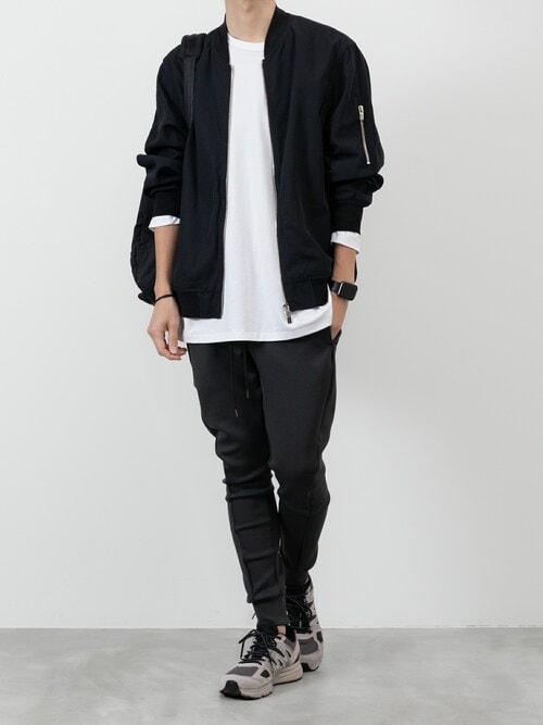 AT_MM(ATTACHMENT)｜ATTACHMENTのMA-1を使ったコーディネート - WEAR
