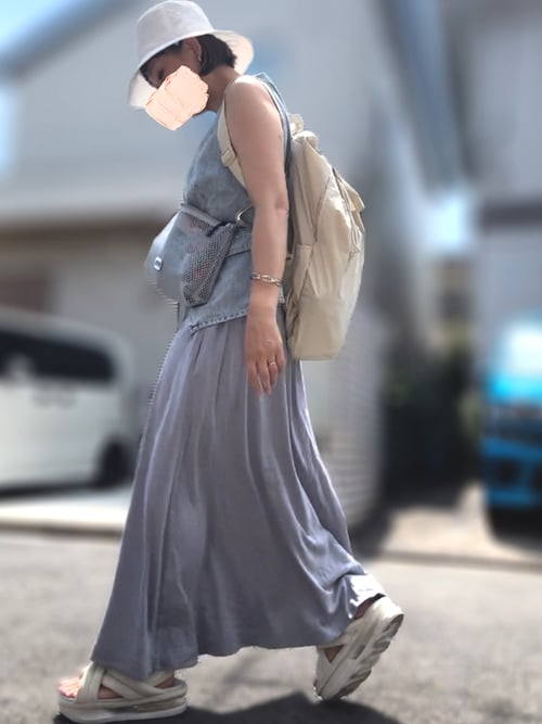 K｜GUのハットを使ったコーディネート - WEAR