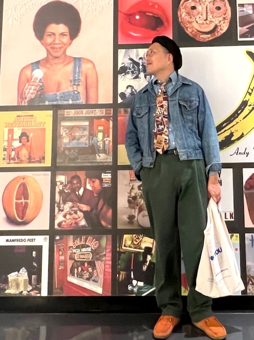 TERRY｜PAPASのスラックスを使ったコーディネート - WEAR