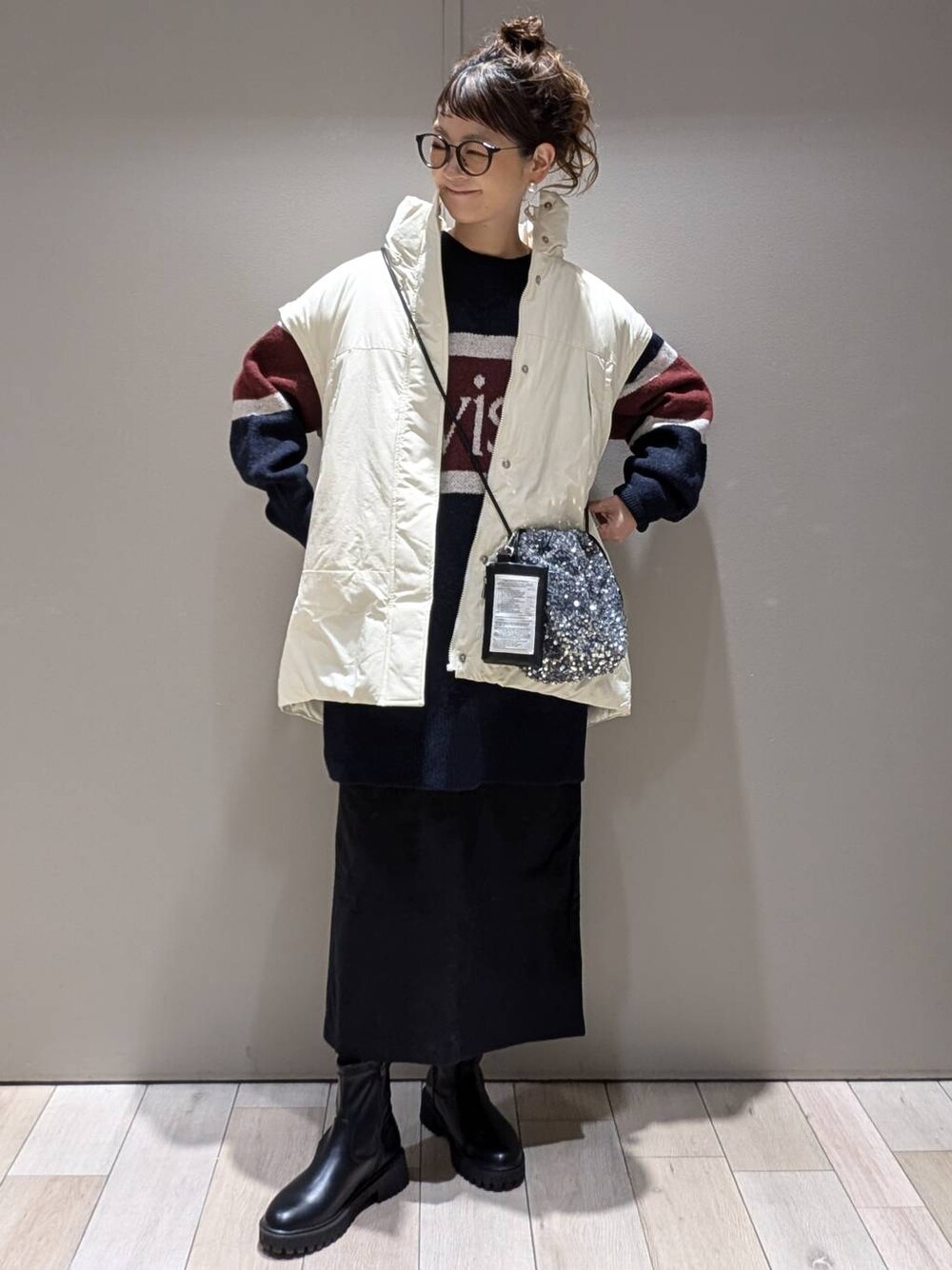 310lepsim75(LEPSIM パークプレイス大分)｜LEPSIMのダウンジャケット/コートを使ったコーディネート - WEAR