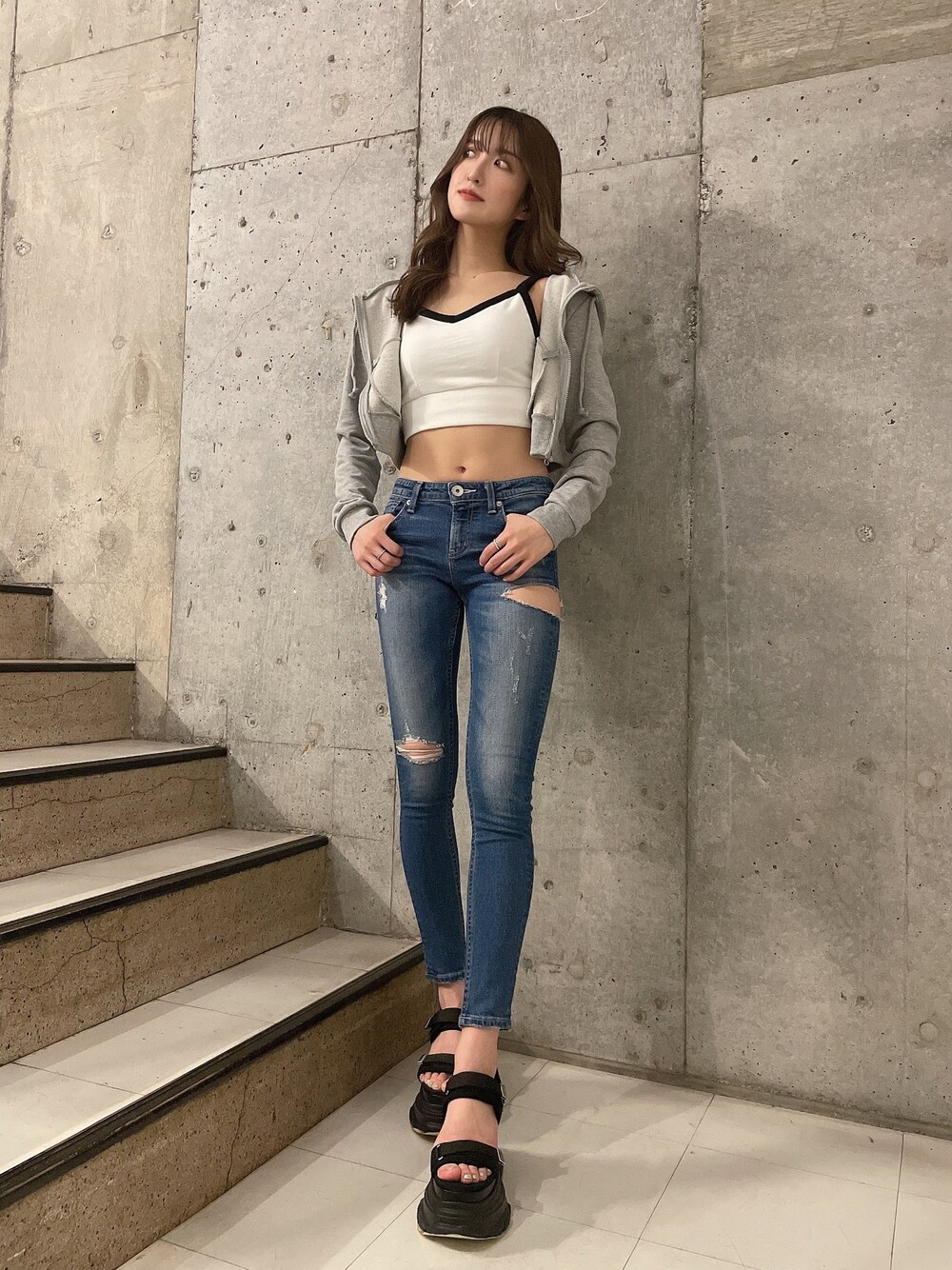 mai(GYDA)｜GYDAのパーカーを使ったコーディネート - WEAR