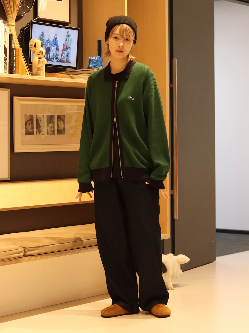 キヨ(BEAMS MEN)｜LACOSTEのカーディガン/ボレロを使ったコーディネート - WEAR
