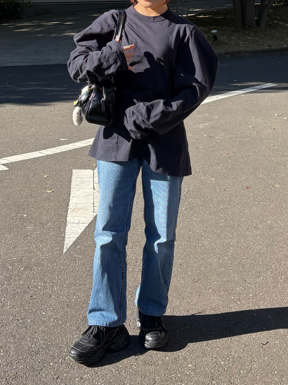 AIRI｜UNIQLOのデニムパンツを使ったコーディネート - WEAR
