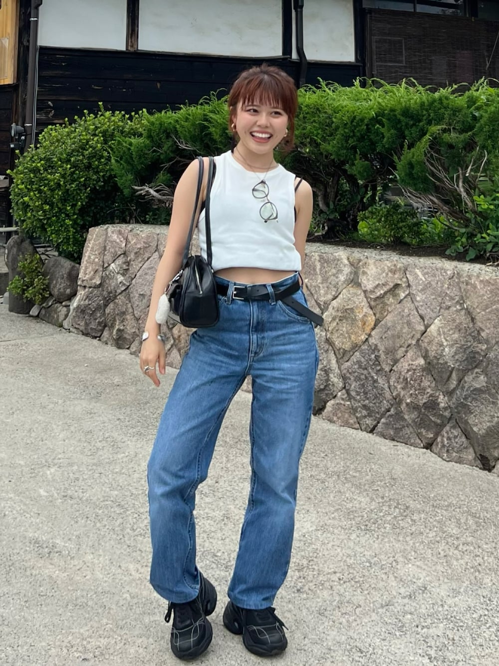 AIRI｜UNIQLOのデニムパンツを使ったコーディネート - WEAR