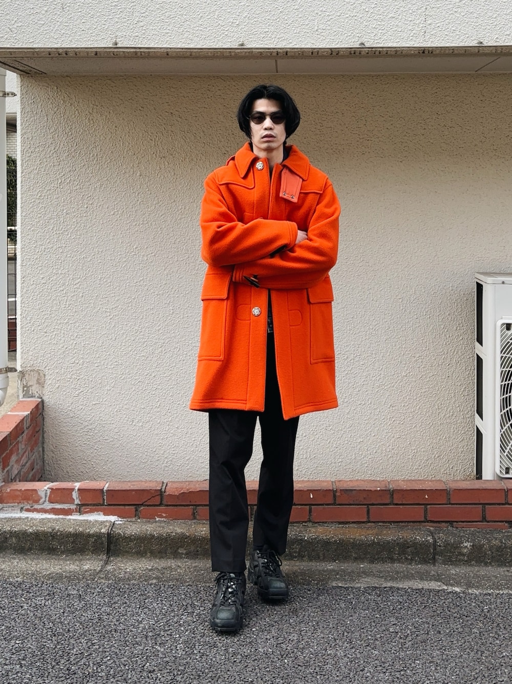 Takuya Kobayashi｜DAIRIKUのチェスターコートを使ったコーディネート - WEAR