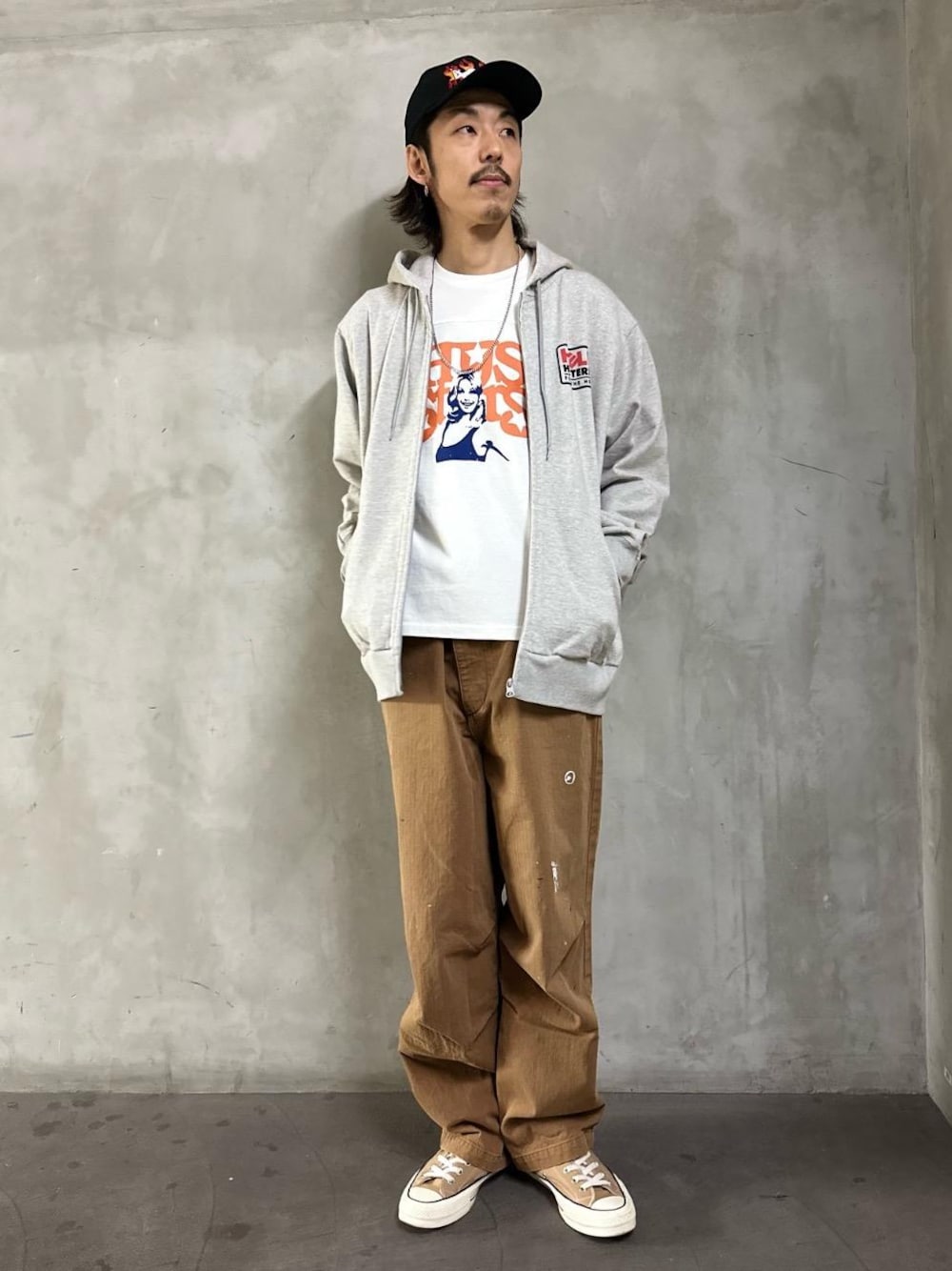 HYSTERIC GLAMOUR(ヒステリックグラマー)の「サイドジップ HYSTERIC GLAMOUR(ヒステリックグラマー)の「サイドジップ