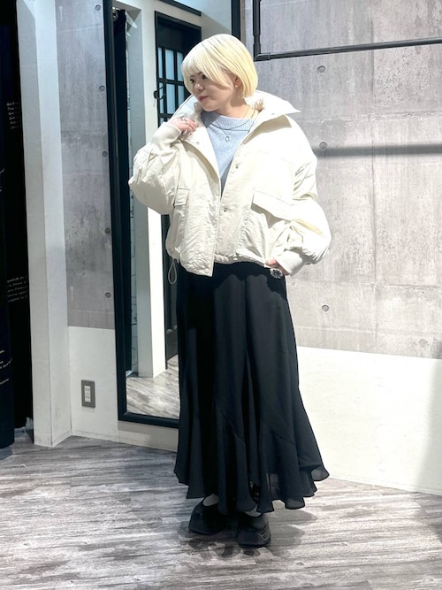 ・あさせ・(mysty woman新宿ミロード店)｜mysty womanのブルゾンを使ったコーディネート - WEAR