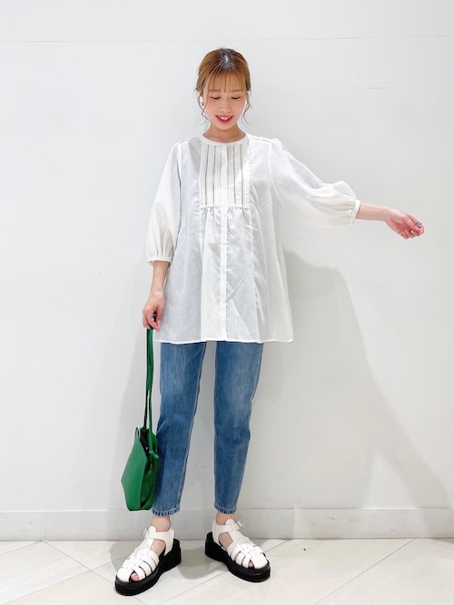 megpi【GLOBALWORK】｜GLOBAL WORKのシャツ/ブラウスを使ったコーディネート - WEAR