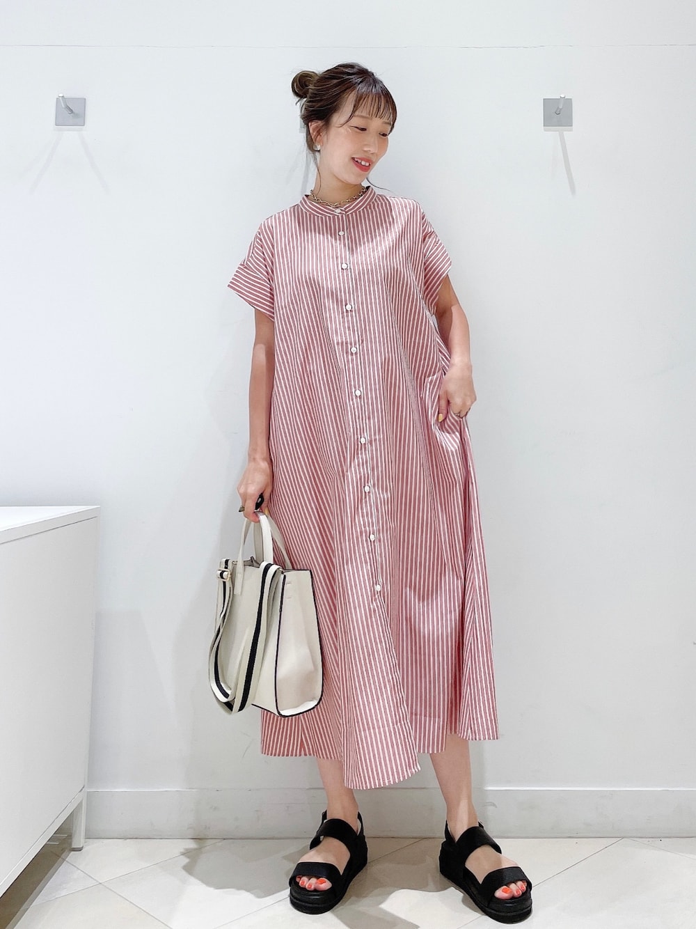 megpi【GLOBALWORK】(GLOBAL WORK おやまゆうえんハーヴェストウォーク)｜GLOBAL WORKのシャツワンピースを ...