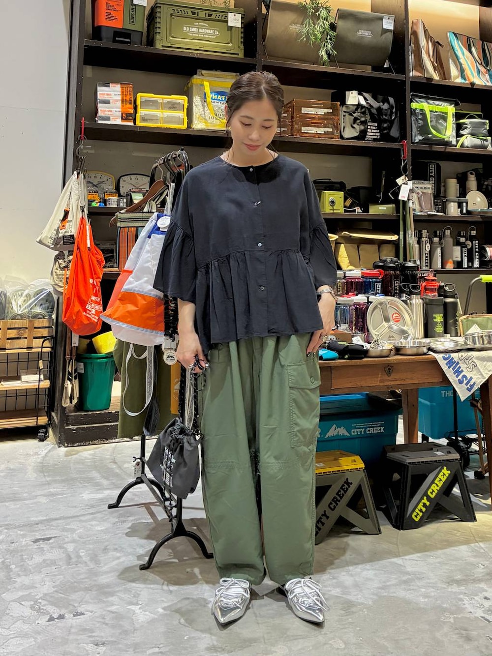 RENA(niko and... イオンモール福岡店)｜niko and...のシャツ/ブラウスを使ったコーディネート - WEAR