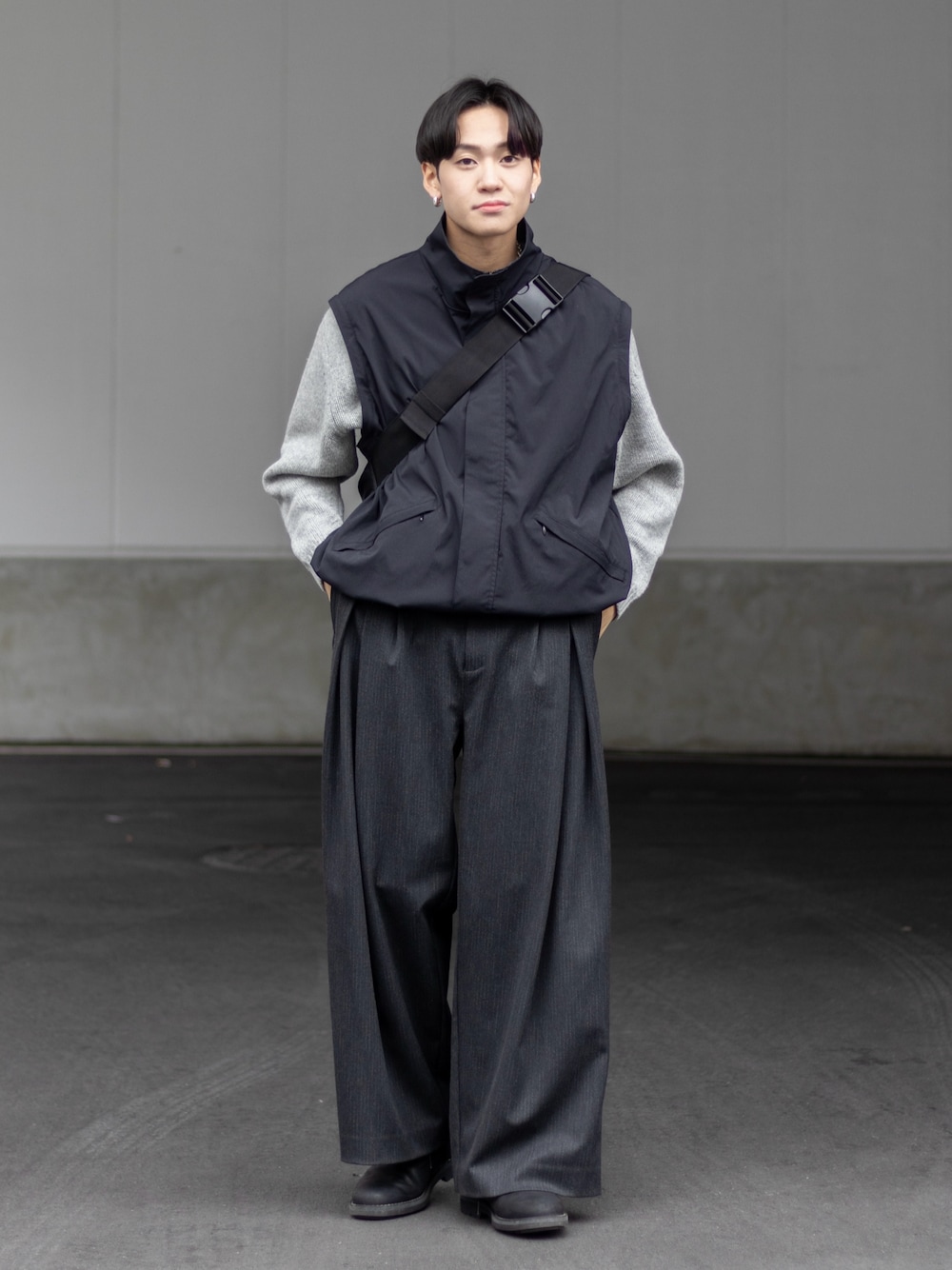 ともき｜nanmo.のスラックスを使ったコーディネート - WEAR