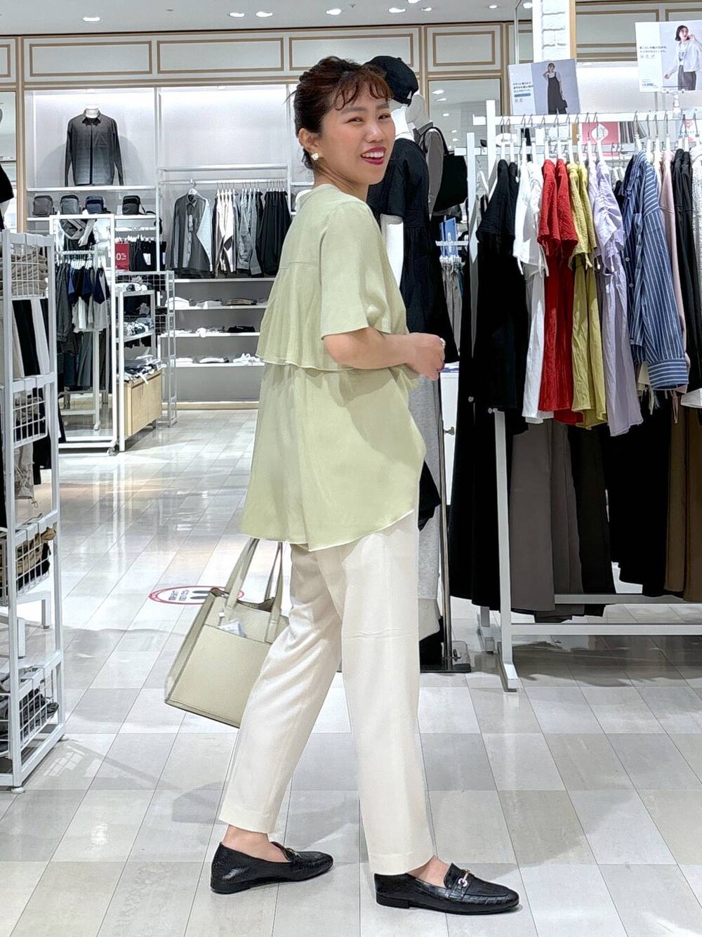 MiCA(GLOBAL WORK ららぽーと柏の葉)｜GLOBAL WORKのローファーを使ったコーディネート - WEAR