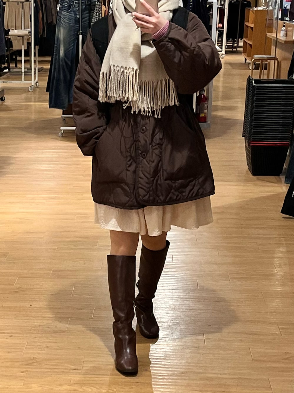 chi｜GRLのノーカラージャケットを使ったコーディネート - WEAR