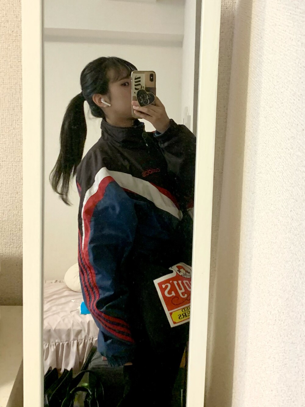 yuzu｜adidasのナイロンジャケットを使ったコーディネート - WEAR