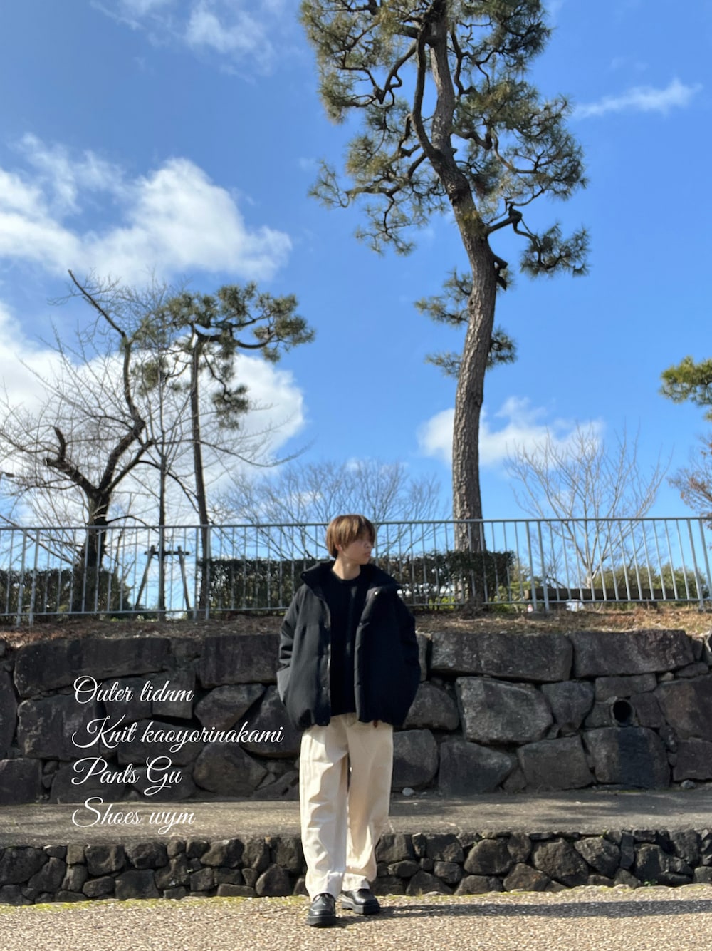 RYU(tk.TAKEO KIKUCHI 京都藤井大丸店)｜GUのスラックスを使ったコーディネート - WEAR