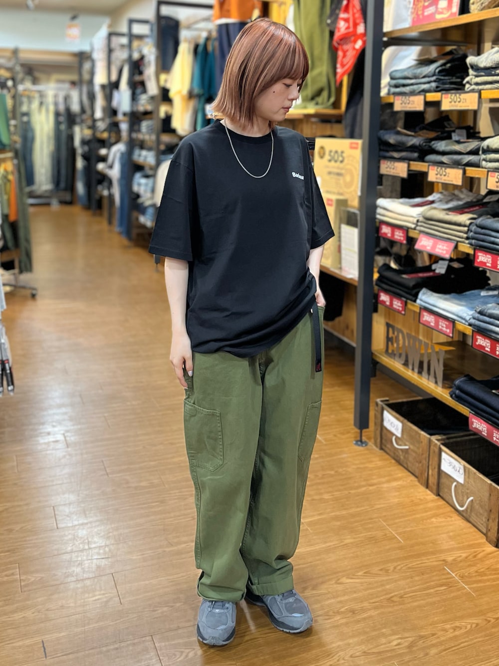 peri｜BarbourのTシャツ/カットソーを使ったコーディネート - WEAR