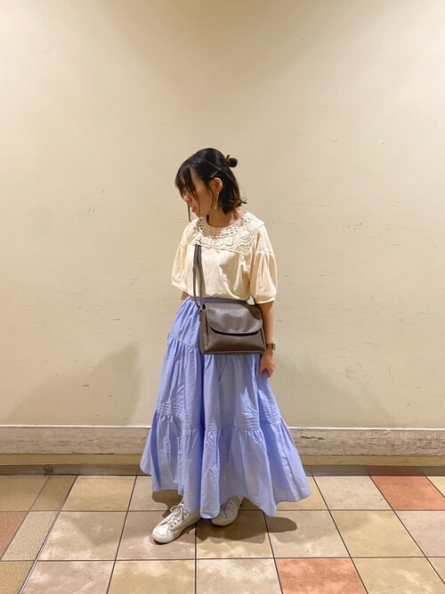 えり(SM2 ノクティー溝の口)｜Samansa Mos2のTシャツ/カットソーを使ったコーディネート - WEAR