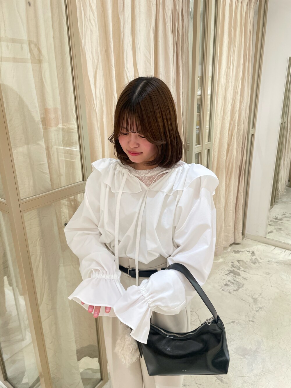 airi uchida(mystic)｜lotiのトートバッグを使ったコーディネート - WEAR