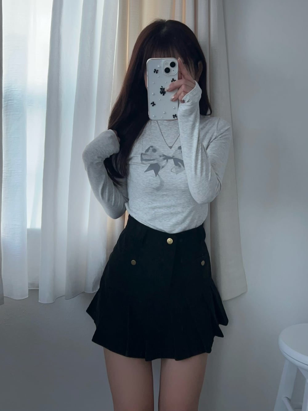 mame｜GRLのスカートを使ったコーディネート - WEAR