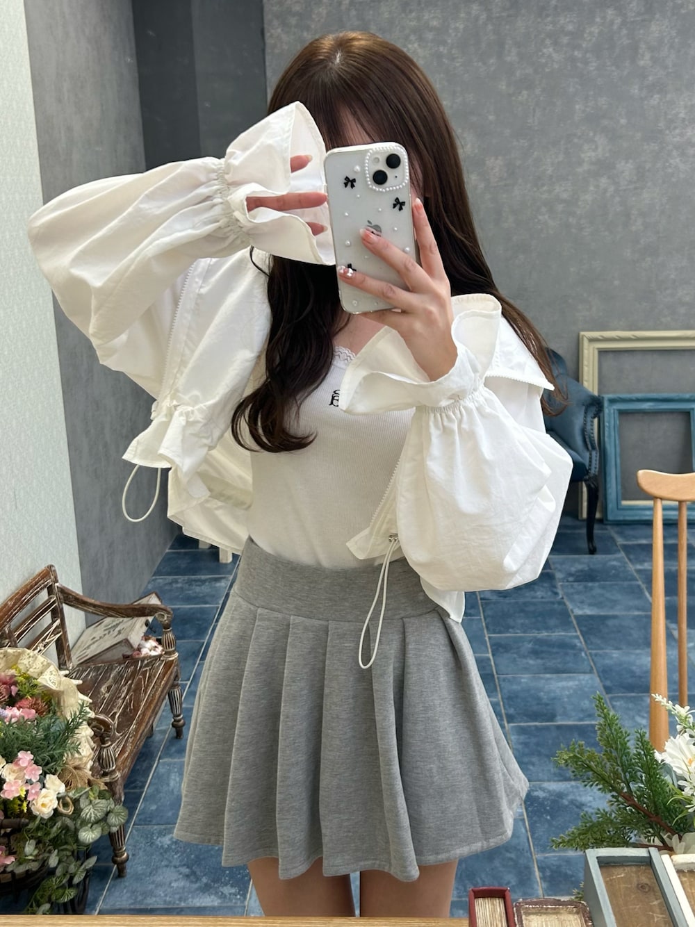 mame｜GRLのスカートを使ったコーディネート - WEAR