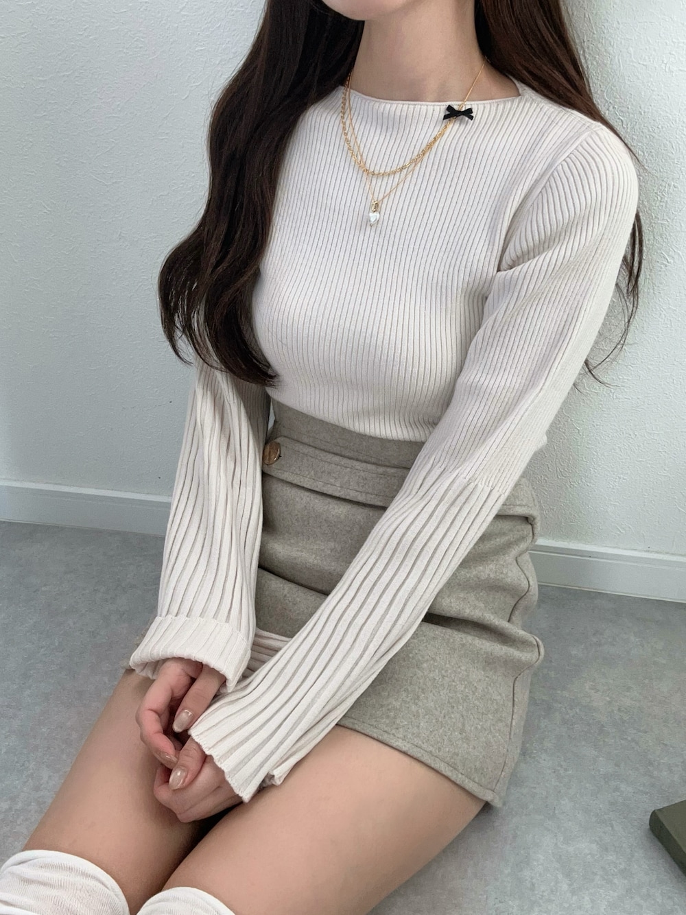 mame｜GeeRAのニット/セーターを使ったコーディネート - WEAR