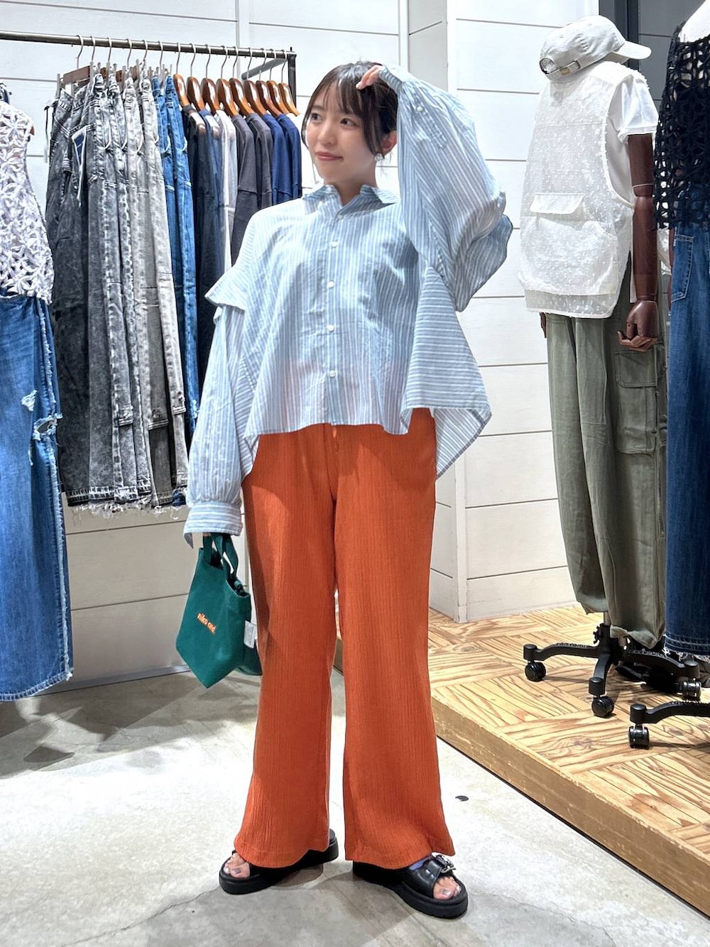 h0peeeko(niko and... イオンモール新小松)｜niko and...のサンダルを使ったコーディネート - WEAR