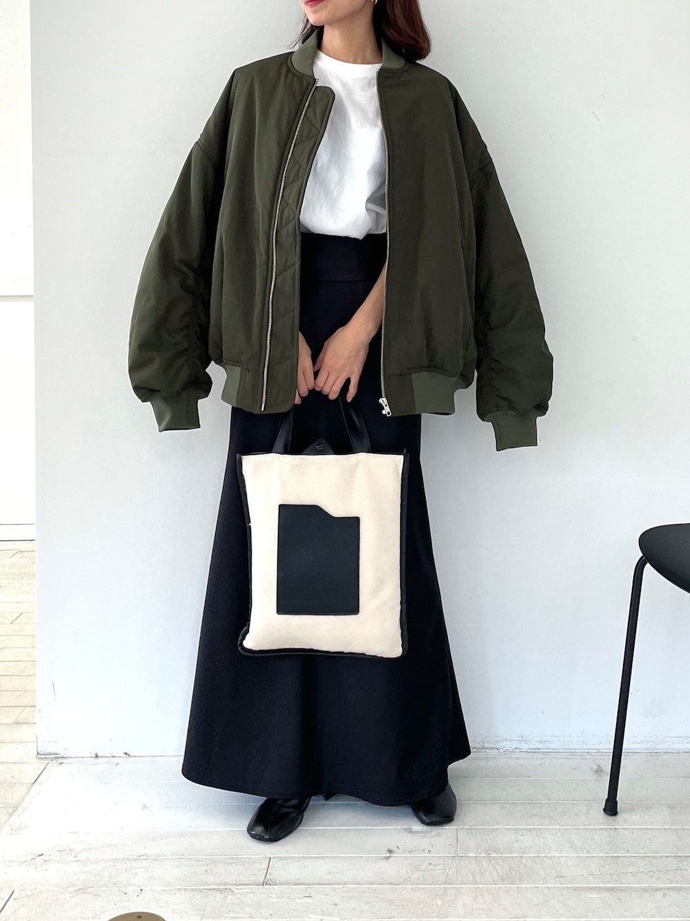 setup7_women(SETUP7)｜SETUP7のMA-1を使ったコーディネート - WEAR