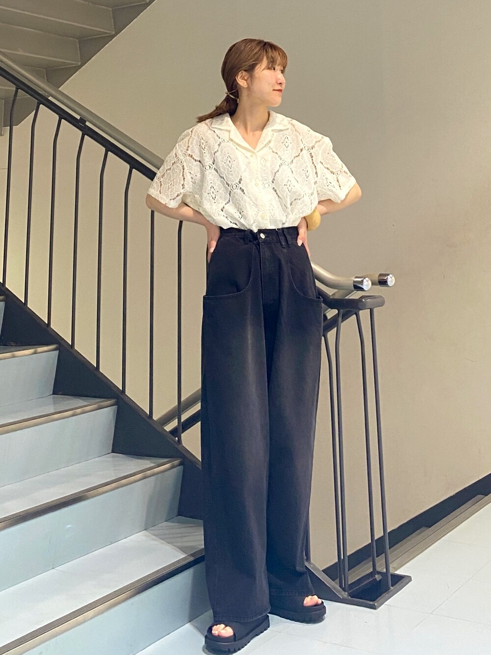 aya｜KBFのデニムパンツを使ったコーディネート - WEAR