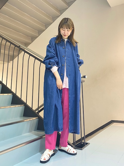 aya（KBF/KBF+）｜KBFのステンカラーコートを使ったコーディネート - WEAR