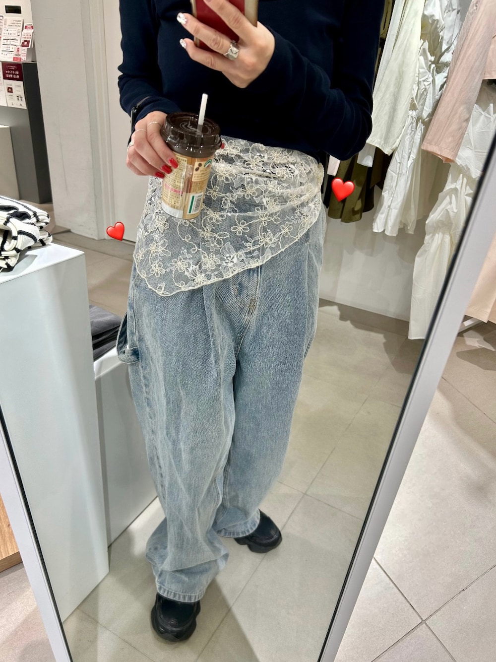 beee(SENSE OF PLACE 錦糸町パルコ)｜KBFのデニムパンツを使ったコーディネート - WEAR