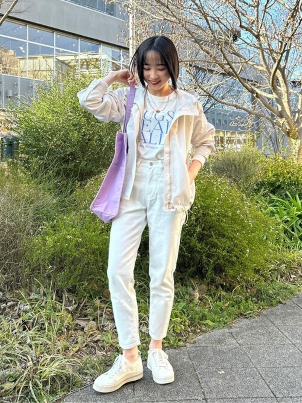 𝐜𝐡𝐢𝐤𝐚(SHOO・LA・RUE)｜DRESKIPのブルゾンを使ったコーディネート - WEAR