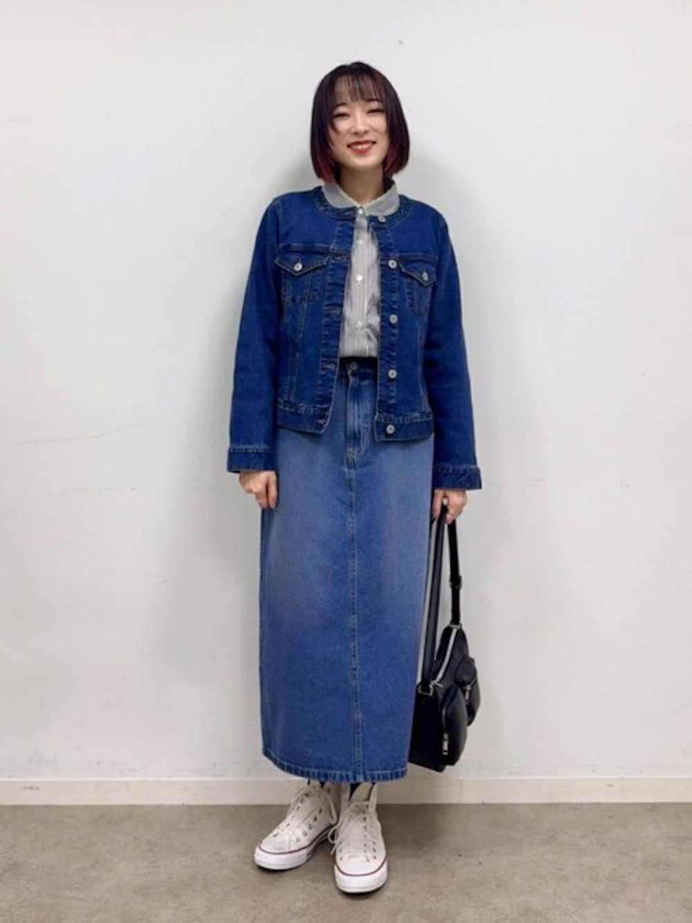 chika(SHOO・LA・RUE)｜DRESKIPのデニムジャケットを使ったコーディネート - WEAR