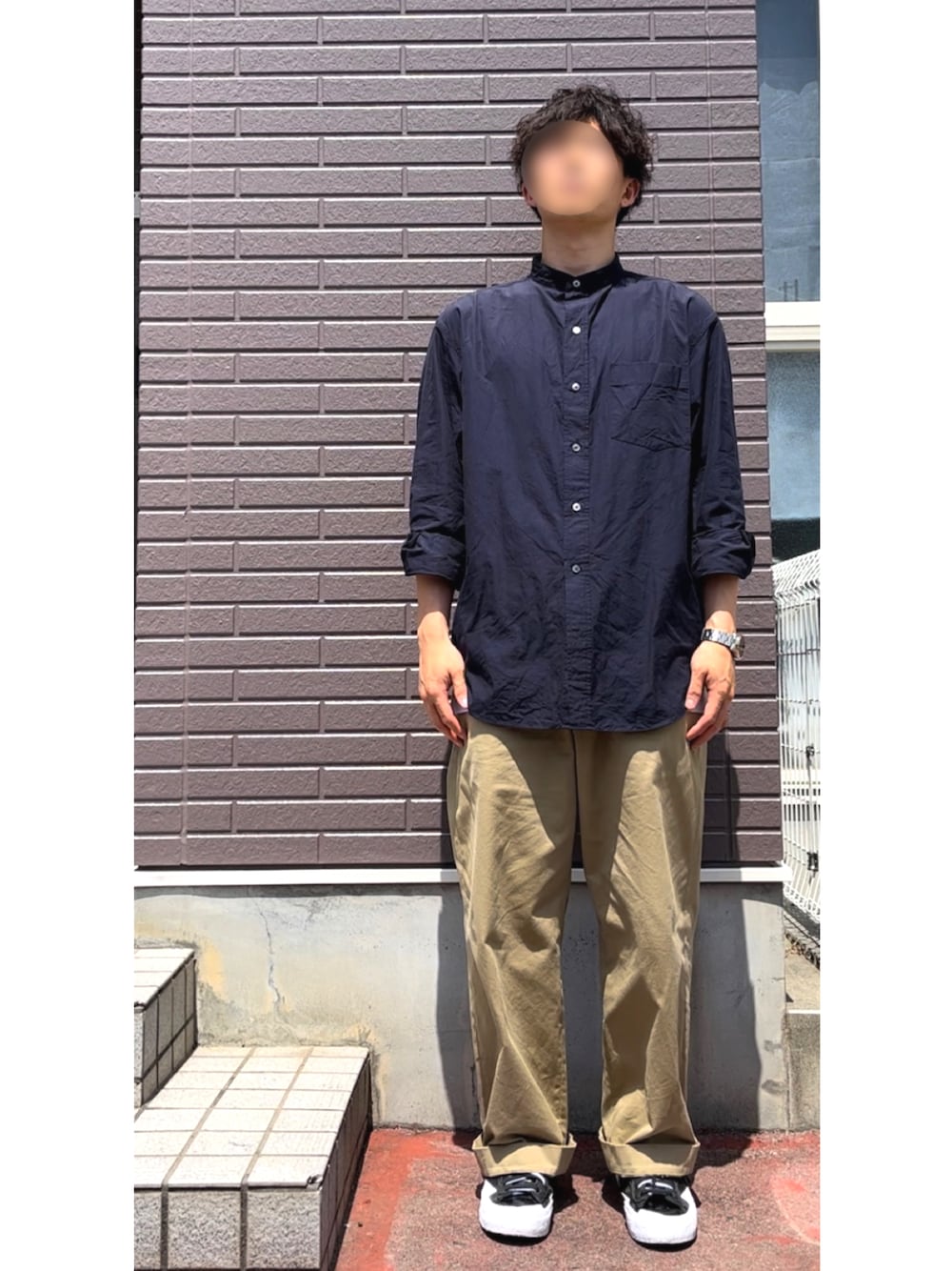 やまね(社会人コーデ)｜blurhmsのシャツ/ブラウスを使ったコーディネート - WEAR