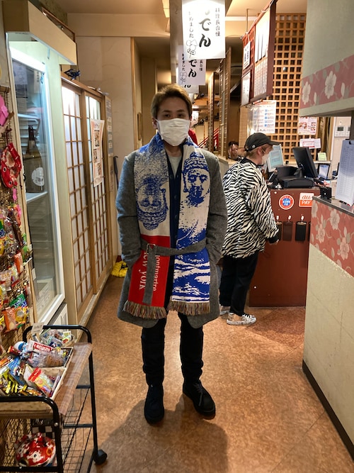 もんちゃん｜MONTMARTRE NEW YORKのバンダナ/スカーフを使ったコーディネート - WEAR