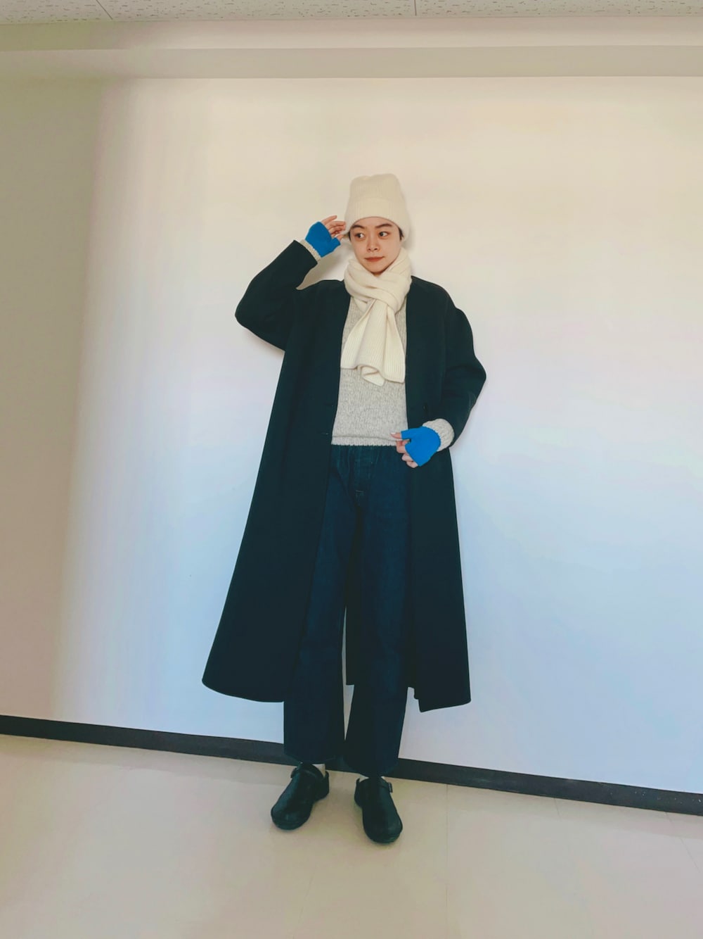 Kanoco｜OLU NATURAL BASICのマフラーを使ったコーディネート - WEAR