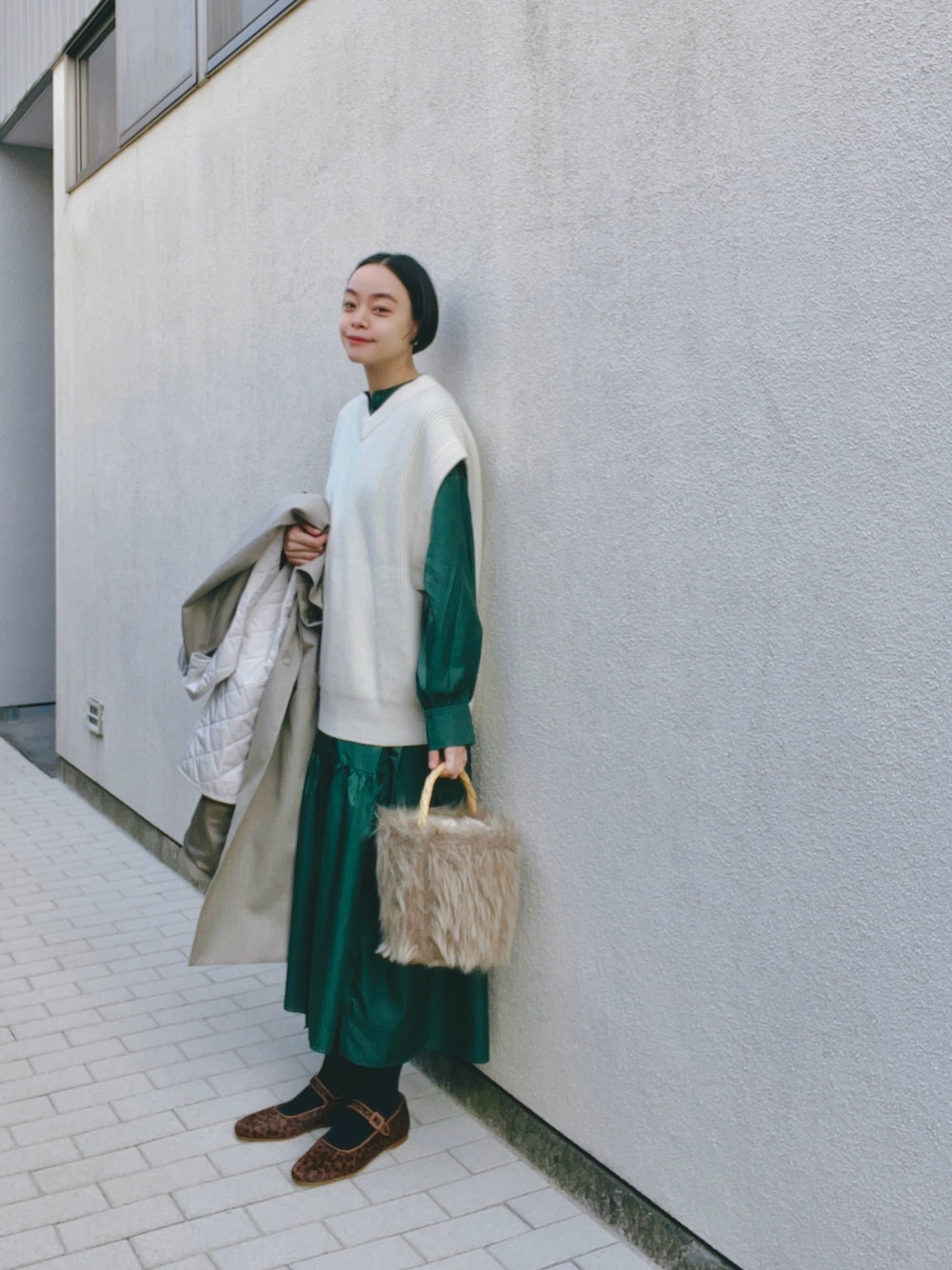 Kanoco｜Fatima moroccoのかごバッグを使ったコーディネート - WEAR